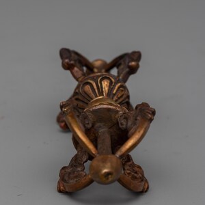 Buddhist Ritual Decorative Dorje Vajra | Tibetan Buddhist Double Vajra ...