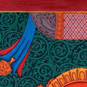 Traditional Style Nepali Art Print of Kurukulla Goddess | Newari Pauba ...