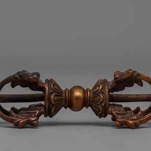 Buddhist Ritual Decorative Dorje Vajra | Tibetan Buddhist Double Vajra ...
