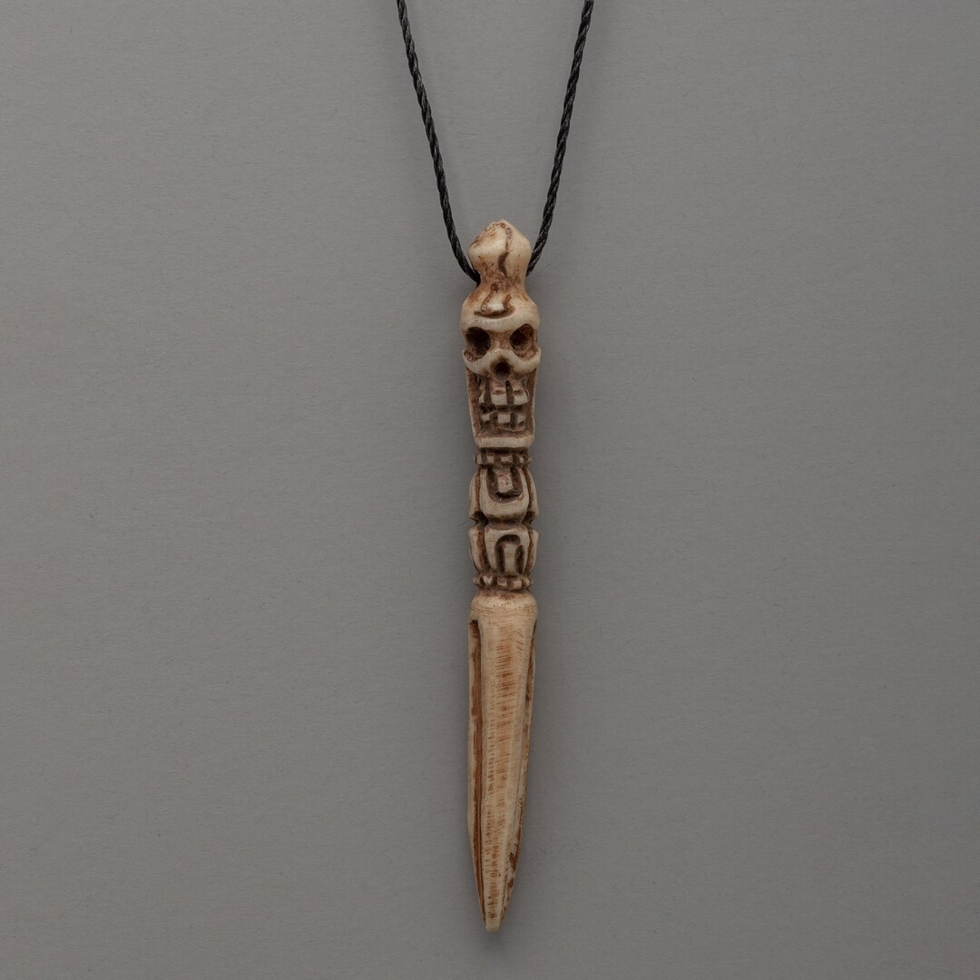 Hand-carved Buffalo Bone Buddhist Locket |spiritual Amulet, Ethically ...