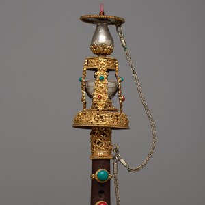 Gold-plated Tibetan Gyaling Set | Monk's Flute | Buddhist Tantric ...