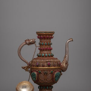 Traditional Tibetan Buddhist Tea Pot |handcrafted Elegance From the ...