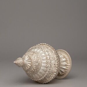 Dhupur Rice Pot | Pure Silver Sacred Ritual Offering Item | Handcrafted ...