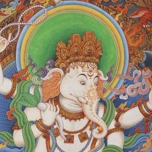 Ganesha the Elephant Deity | High-quality Print for Ganesh Chaturthi ...