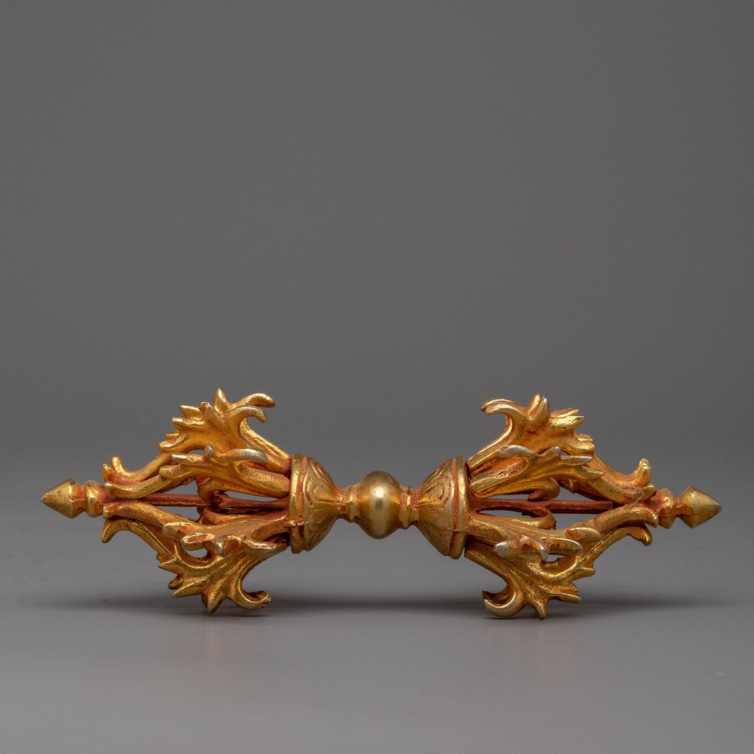 Vajra Dorje Drilbu Authentic Tibetan Buddhist Tools Dorje Vajra Tibetan ...