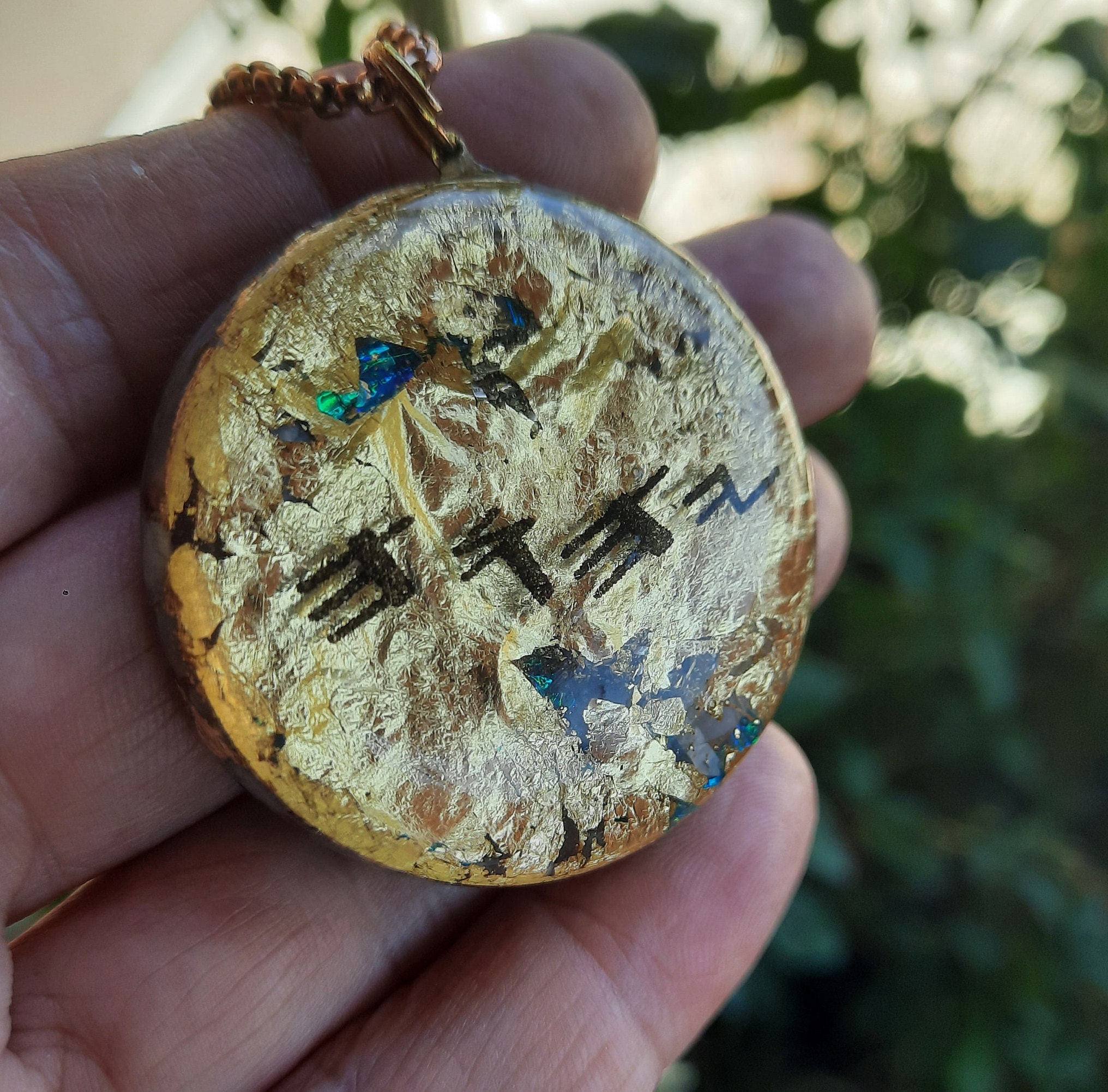 Yahweh YHWH Name of God in Ancient Paleo Hebrew Orgonite - Etsy