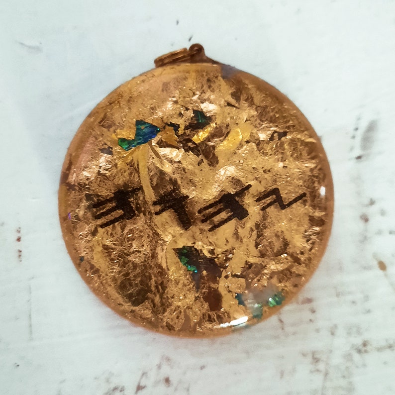 Yahweh YHWH Name of God in Ancient Paleo Hebrew Orgonite - Etsy