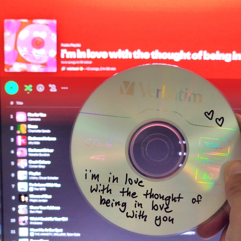 Custom Spotify Playlist to CD! - Etsy