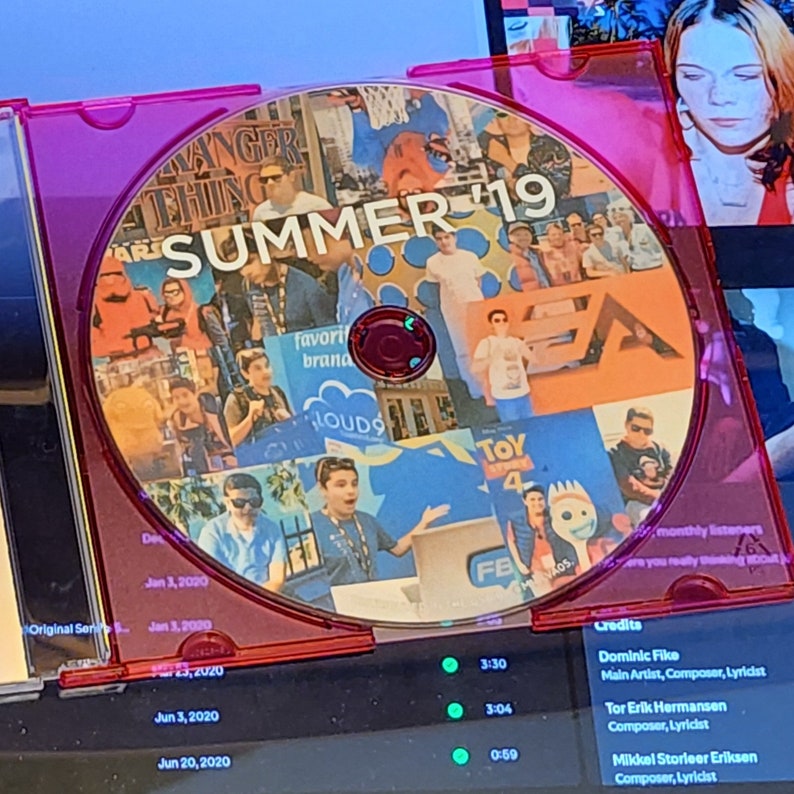 Custom Spotify Playlist to CD! - Etsy