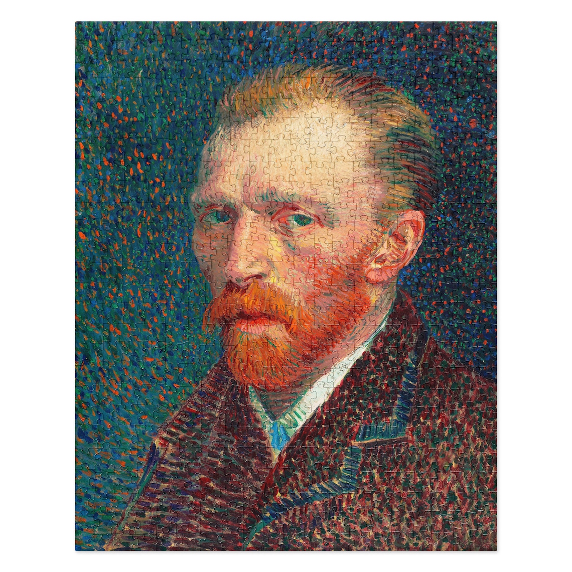 Fine Art Jigsaw Puzzle, Vincent Van Gogh Self-portrait, Impressionist ...