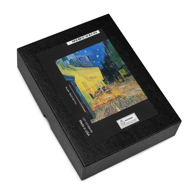 Fine Art Jigsaw Puzzle, Vincent Van Goghs Café Terrace at Night, Gift ...