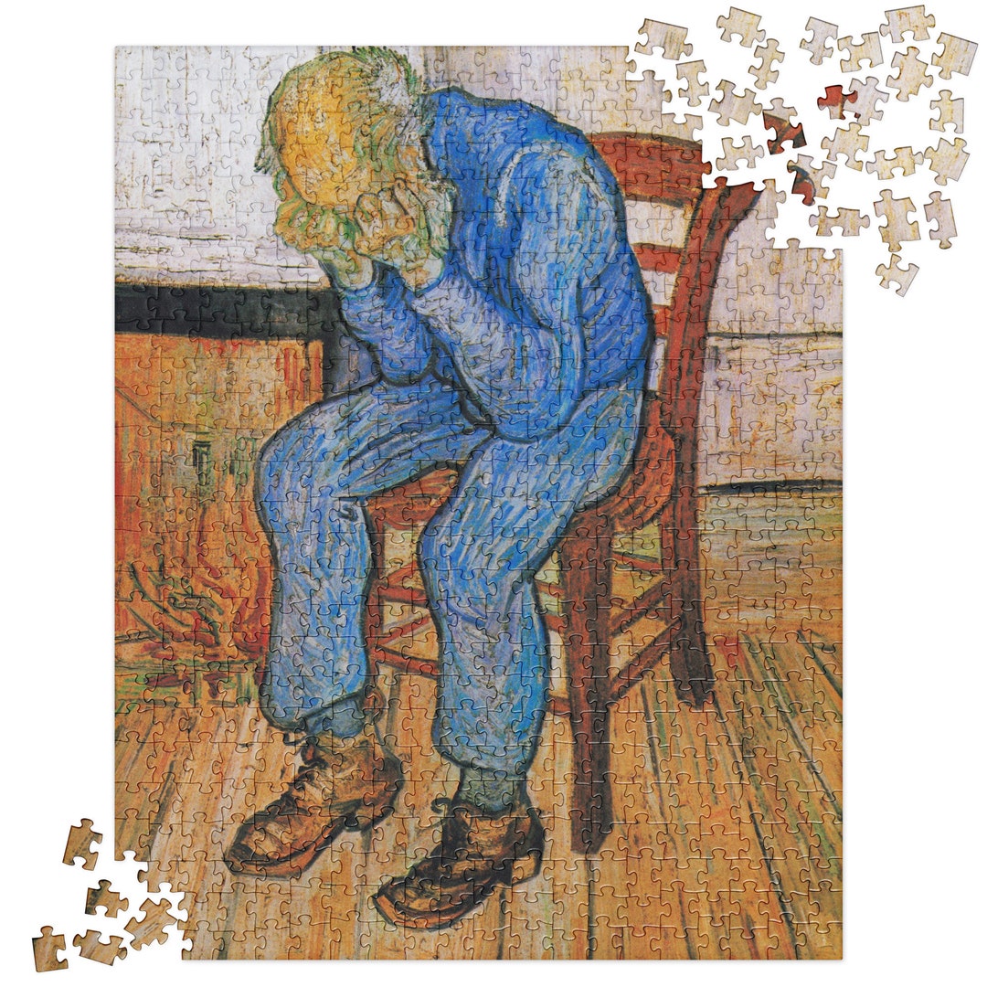 Fine Art Jigsaw Puzzle, Vincent Van Gogh at Eternity's Gate, Famous Art ...