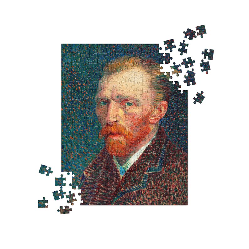Fine Art Jigsaw Puzzle, Vincent Van Gogh Self-portrait, Impressionist ...