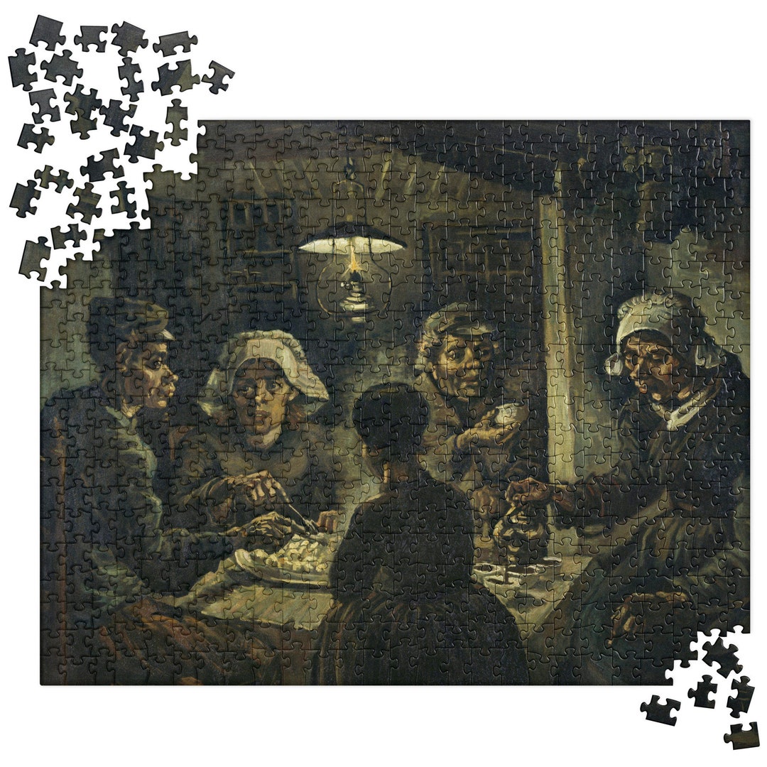 Fine Art Jigsaw Puzzle, Potato Eaters by Vincent Van Gogh, Portrait ...