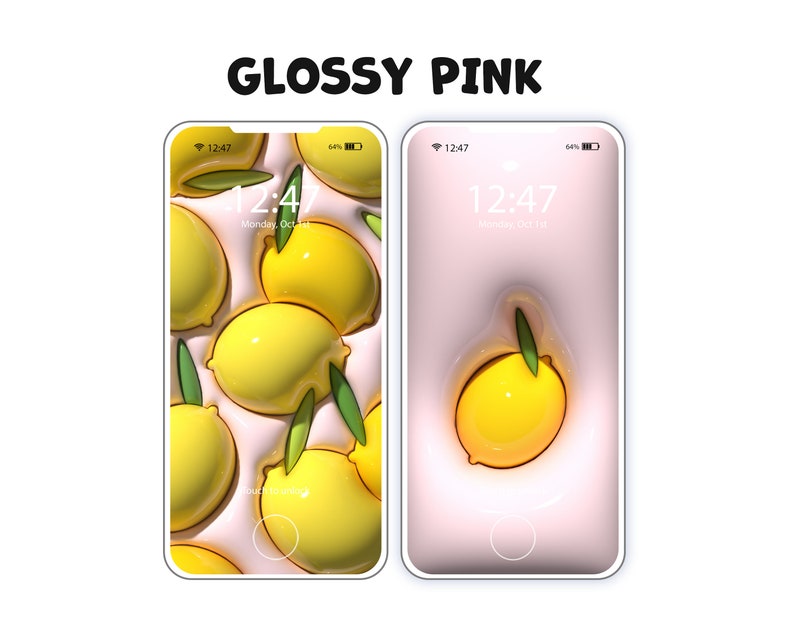 3D Lemon Phone Wallpapers (set of 8), 3D Splash Screen, Wallpaper for ...