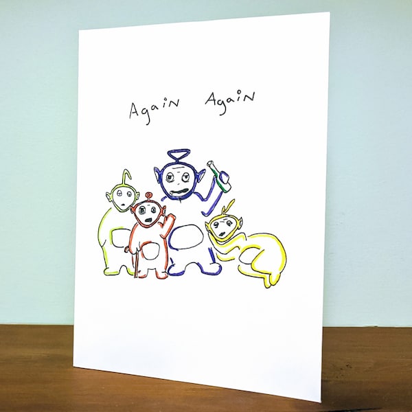 Teletubbies Birthday Cards - Etsy UK
