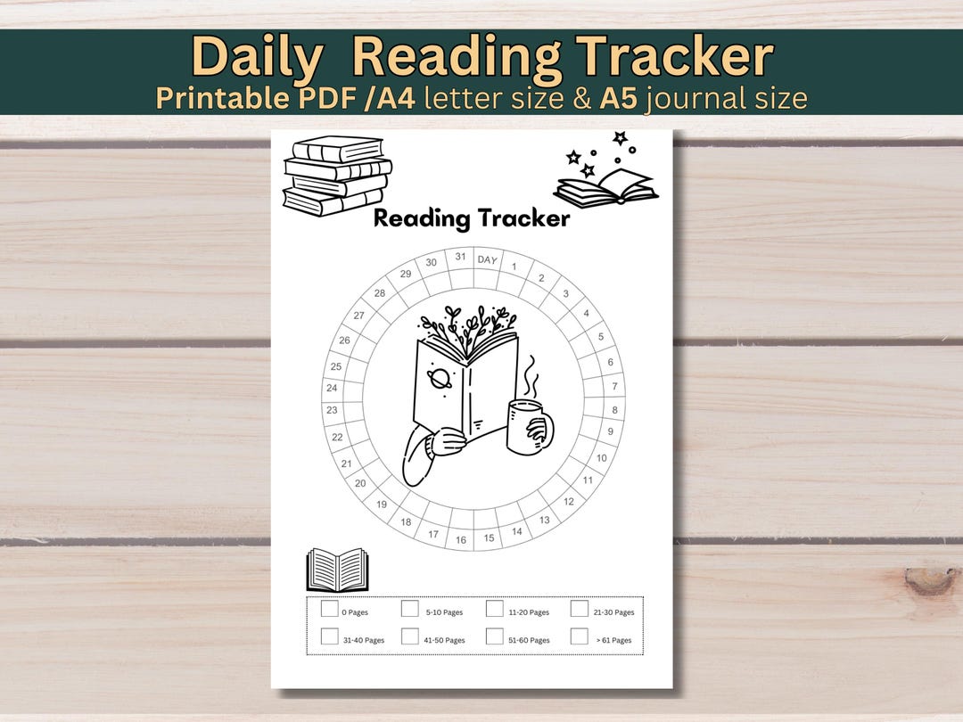 Reading Tracker, Reading Tracker Template, Coloring Tracker, Reading ...