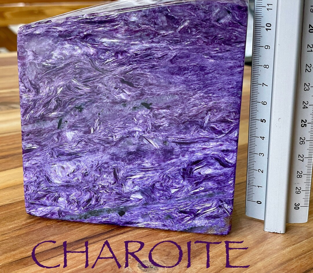 Rare!exceptional Block of 100% Natural Russian Charoite. Top Quality ...
