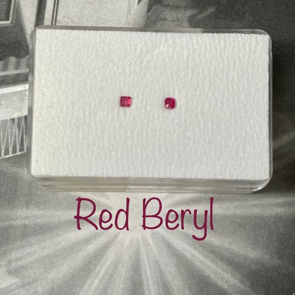 Red Beryl - Etsy