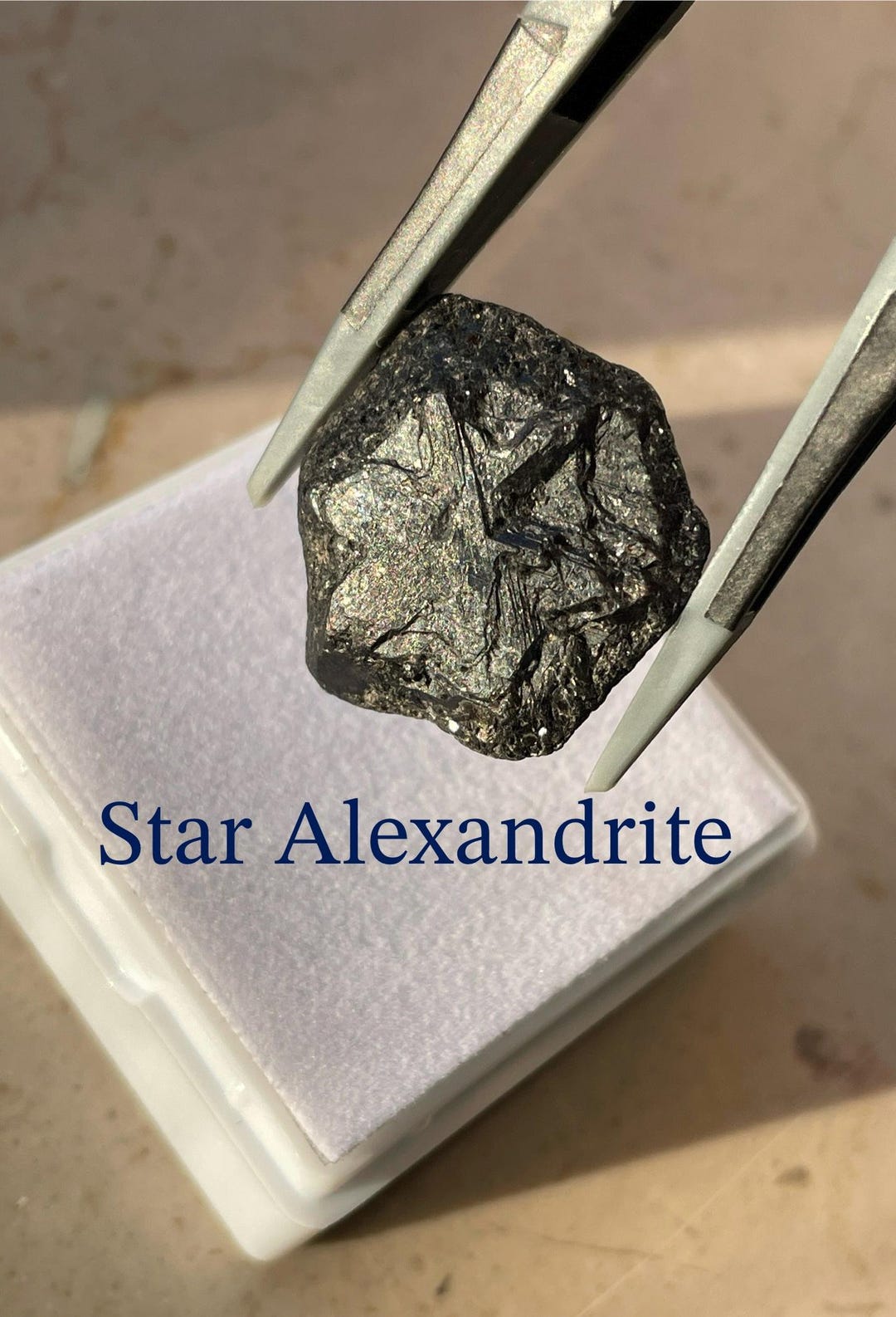 VERY RARE! Natural Rough Star Alexandrite, With Strong Color Change. - Etsy