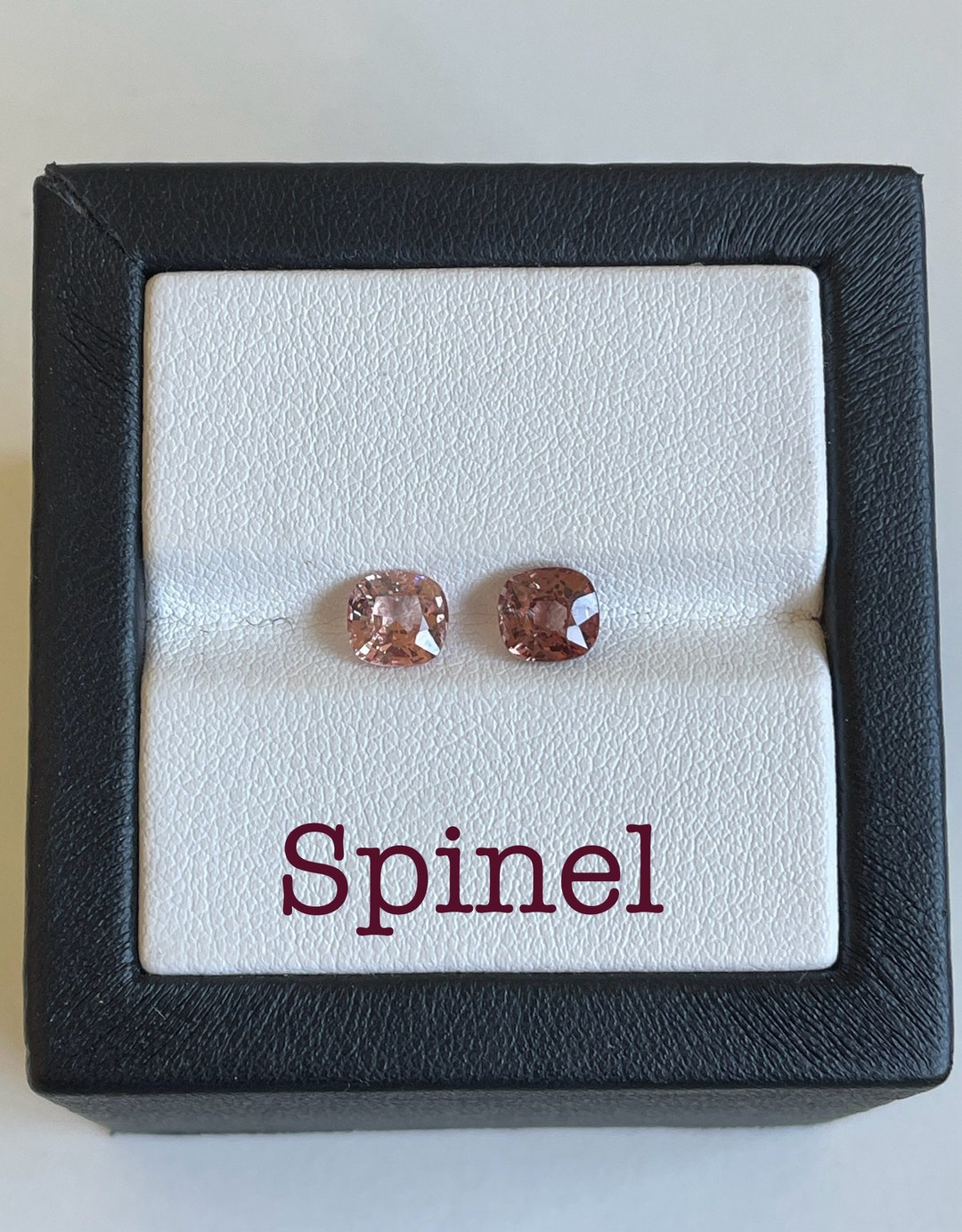 Beautiful Pair of Spinels, Different Colours. Cushion Cut Spinel. - Etsy