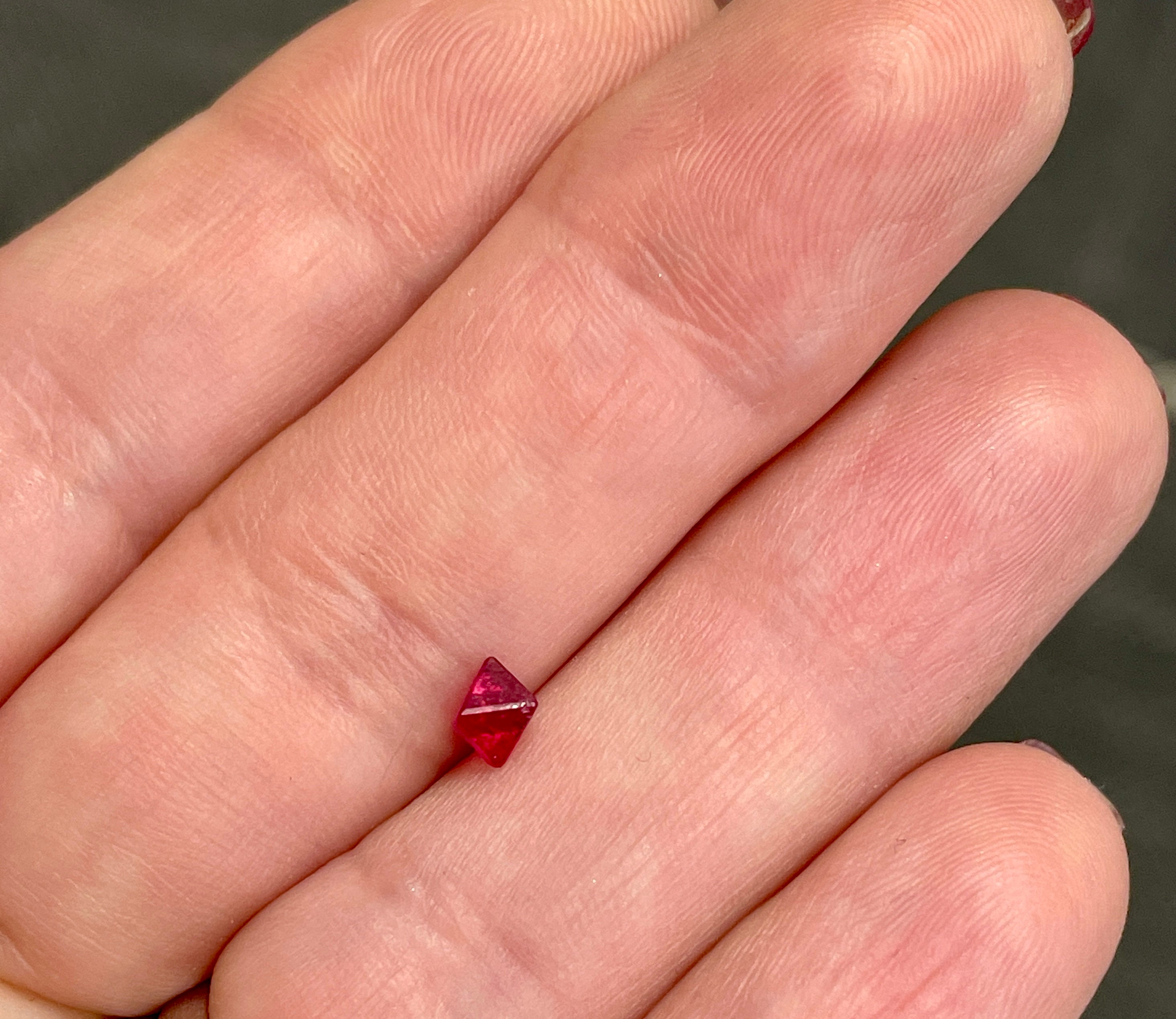 Jedi Spinel.finished Crystal of Burmese Red Spinel.red Spinel ...