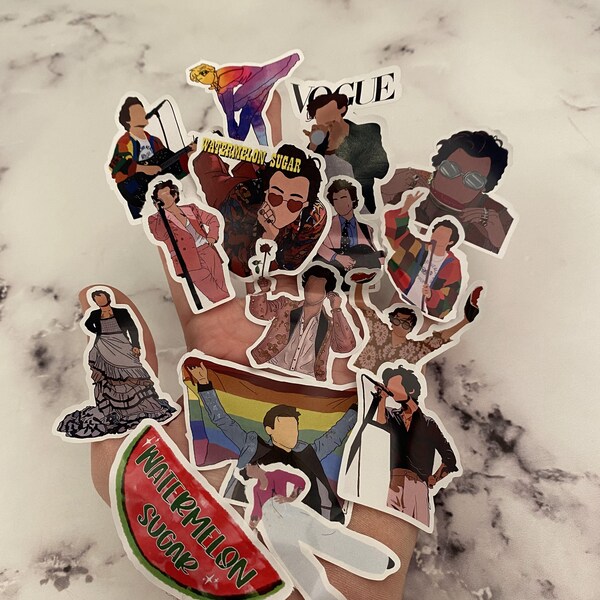 Harry styles stickers - Etsy España