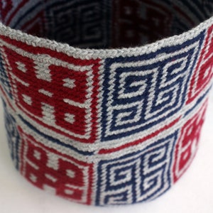 Wayuu Bag PATTERN, Set of 2 Mochila Charts, Tapestry Crochet Greek Key ...