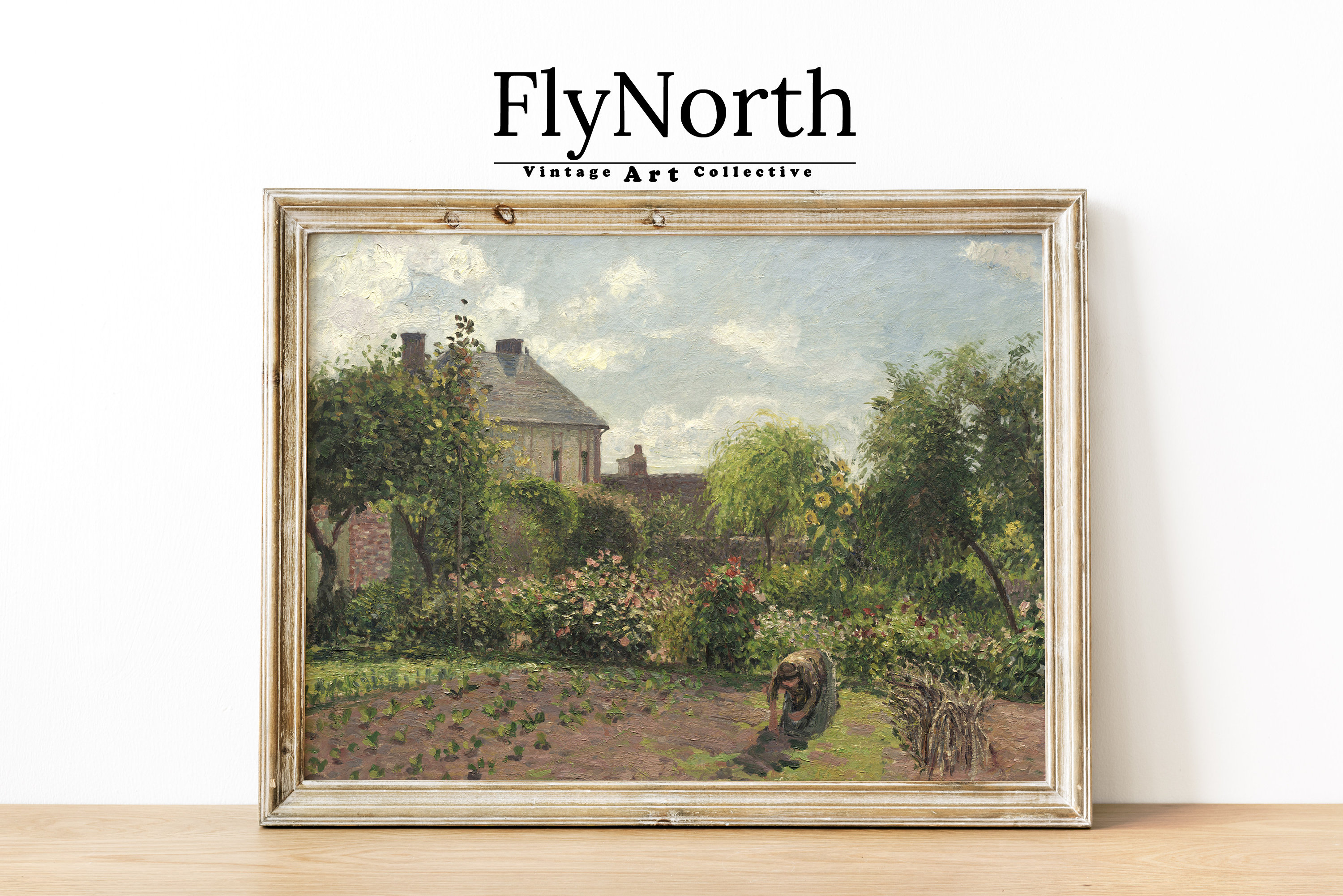 Vintage American Landscape Painting Autumn Countryside Print - Etsy