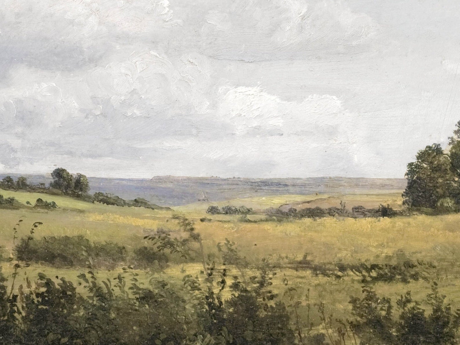 English Countryside Painting Vintage Landscape Print Antique - Etsy