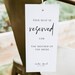 Minimalist Wedding Reserved Tag, Wedding Reserved Seat Sign, Wedding ...