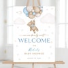 Baby Shower Direction Sign Template, Modern Shower Arrow Sign ...