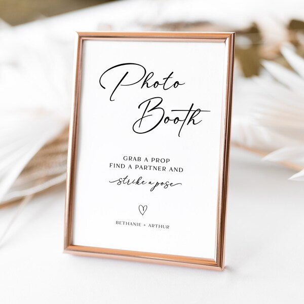 Photo Booth Signage - Etsy