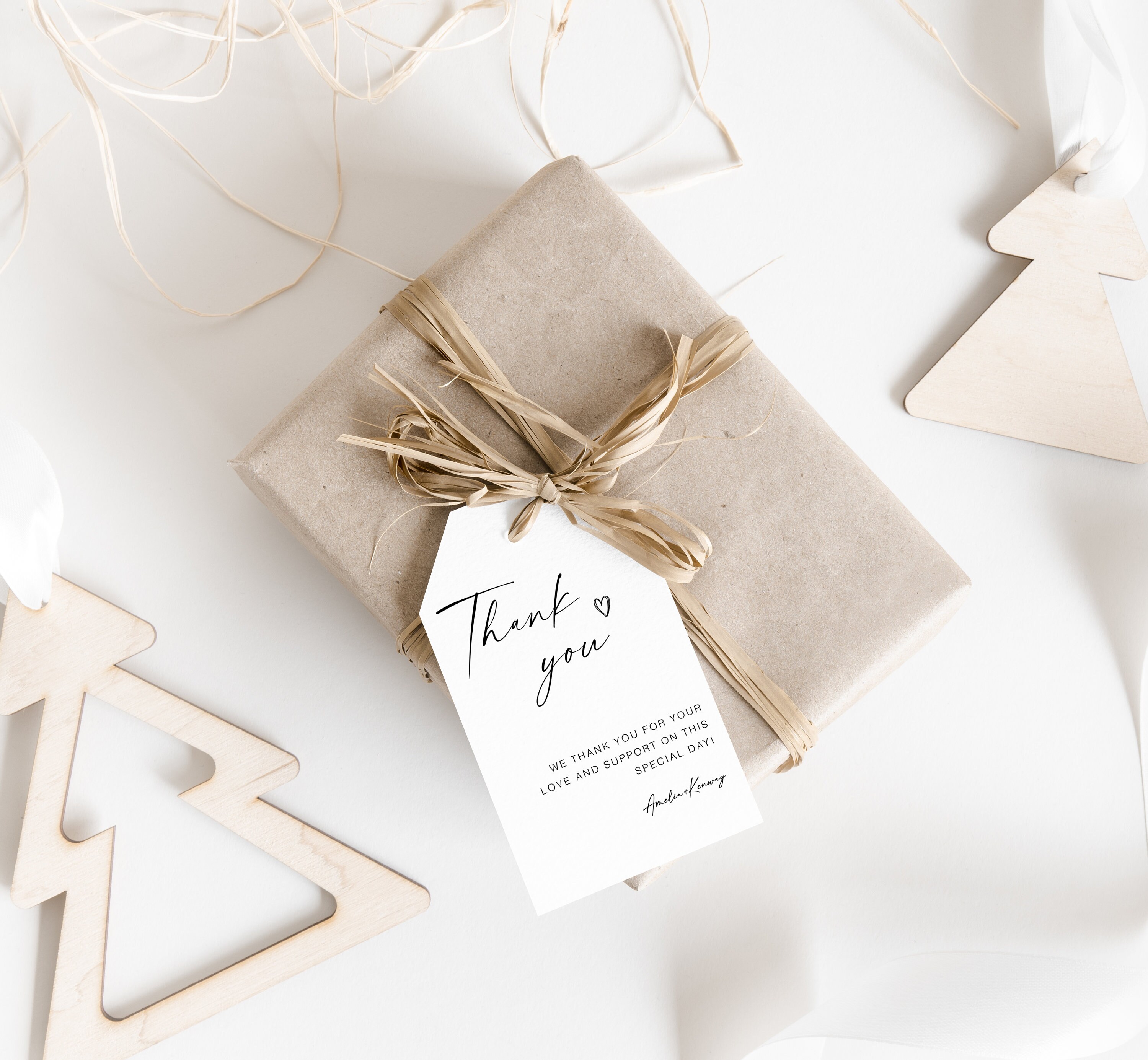 Editable Gift Tag Template, Modern Welcome Tag, Wedding Welcome Bag Tag ...