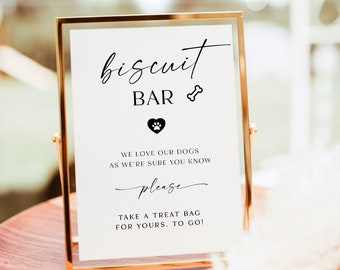 Wedding Biscuit Bar Sign - Etsy