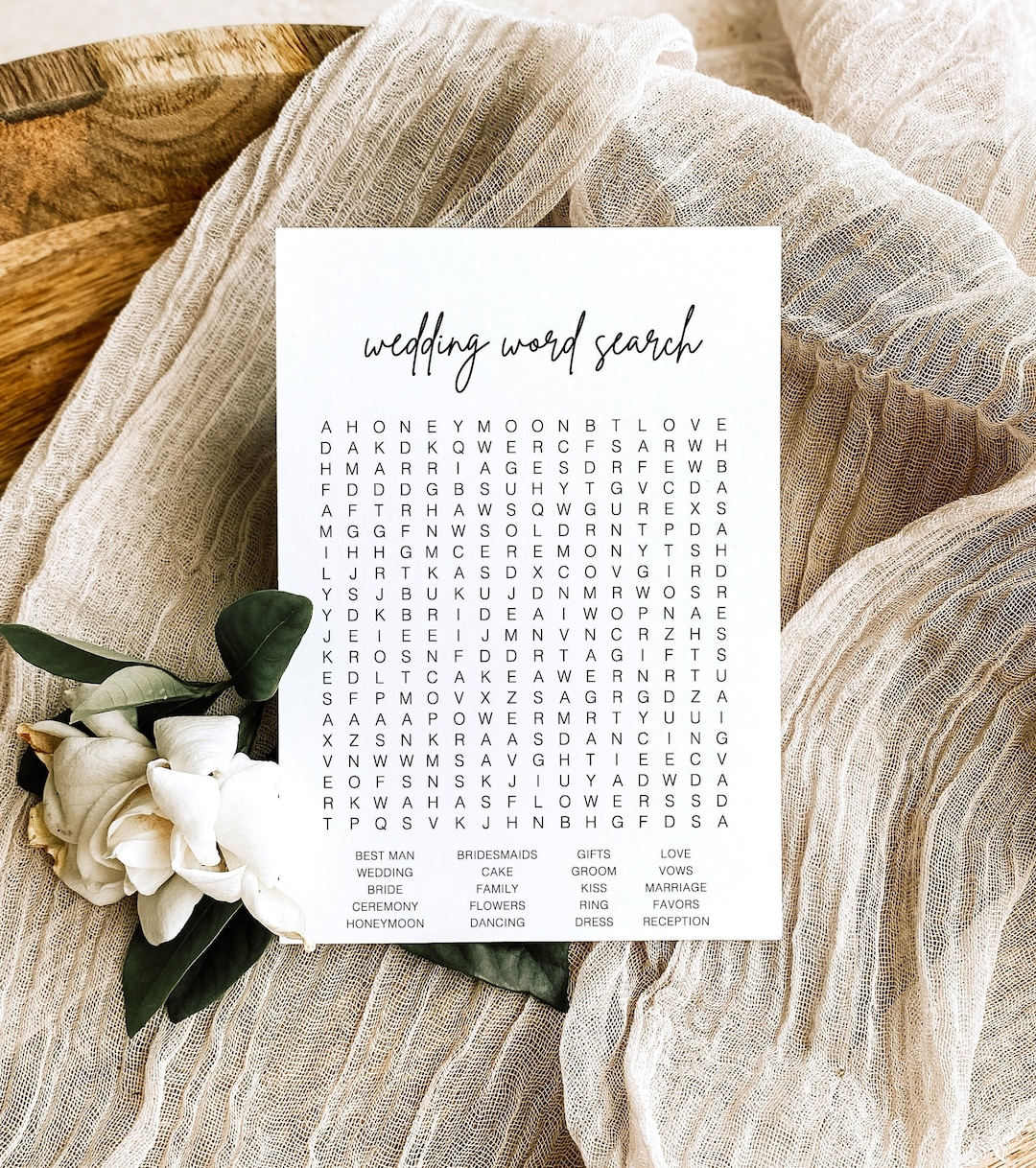 Instant Download Bridal Word Search Game Card Minimal Word Search Game instant-download-bridal-word-search-game-card-minimal-word-search-game