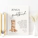Jenga Game Sign Editable Jenga Guest Book Sign Template - Etsy