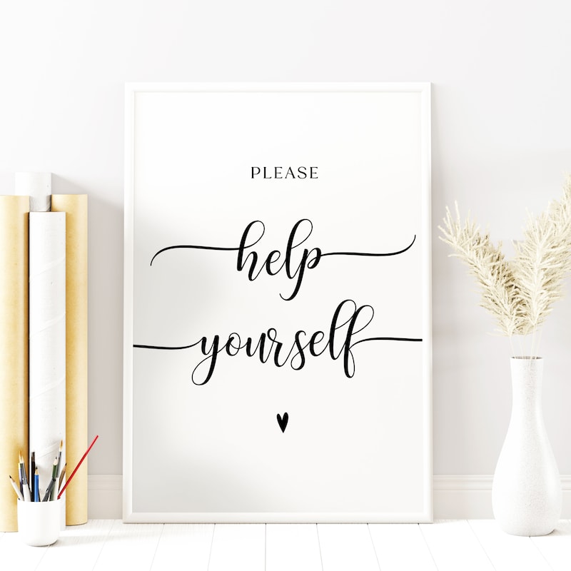 Please Help Yourself - Etsy