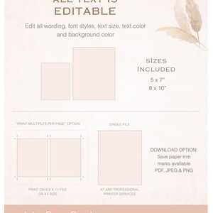 Printable Blanket Sign, Minimalist Wedding Pashmina Sign, to Have and ...
