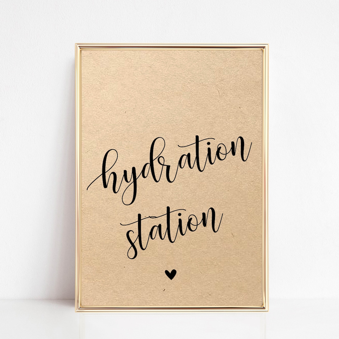 Hydration Station Sign Printable Baby Shower Bar Signs Party | Etsy