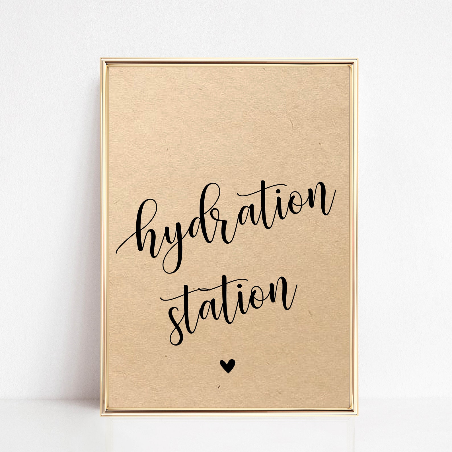 Hydration Station Sign Printable Baby Shower Bar Signs Party | Etsy