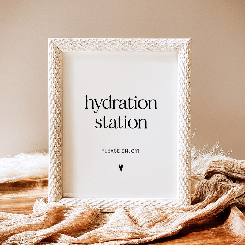 Hydration Station - Etsy