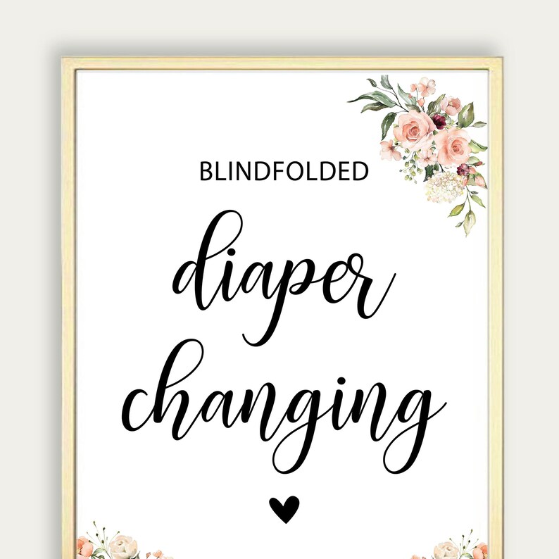 Blidfolded Diaper Changing Game Diaper the Baby Game Pumpkin | Etsy