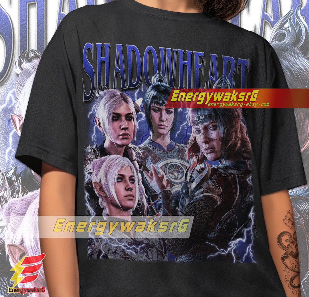 Limited Shadowheart Baldurs Gate 3 Vintage T-shirt, Shadowheart Shirt ...