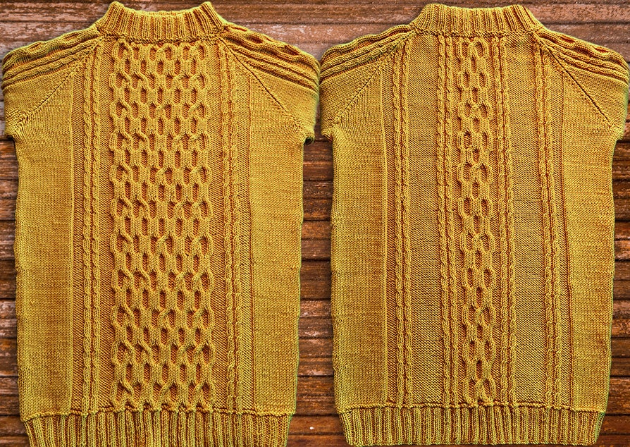 Interlaced - Knit Cable Sweater Pattern for Him and for Her, Unisex ...