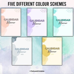 Undated Monthly Calendar Bundle, Remarkable 2 Planner and Templates ...