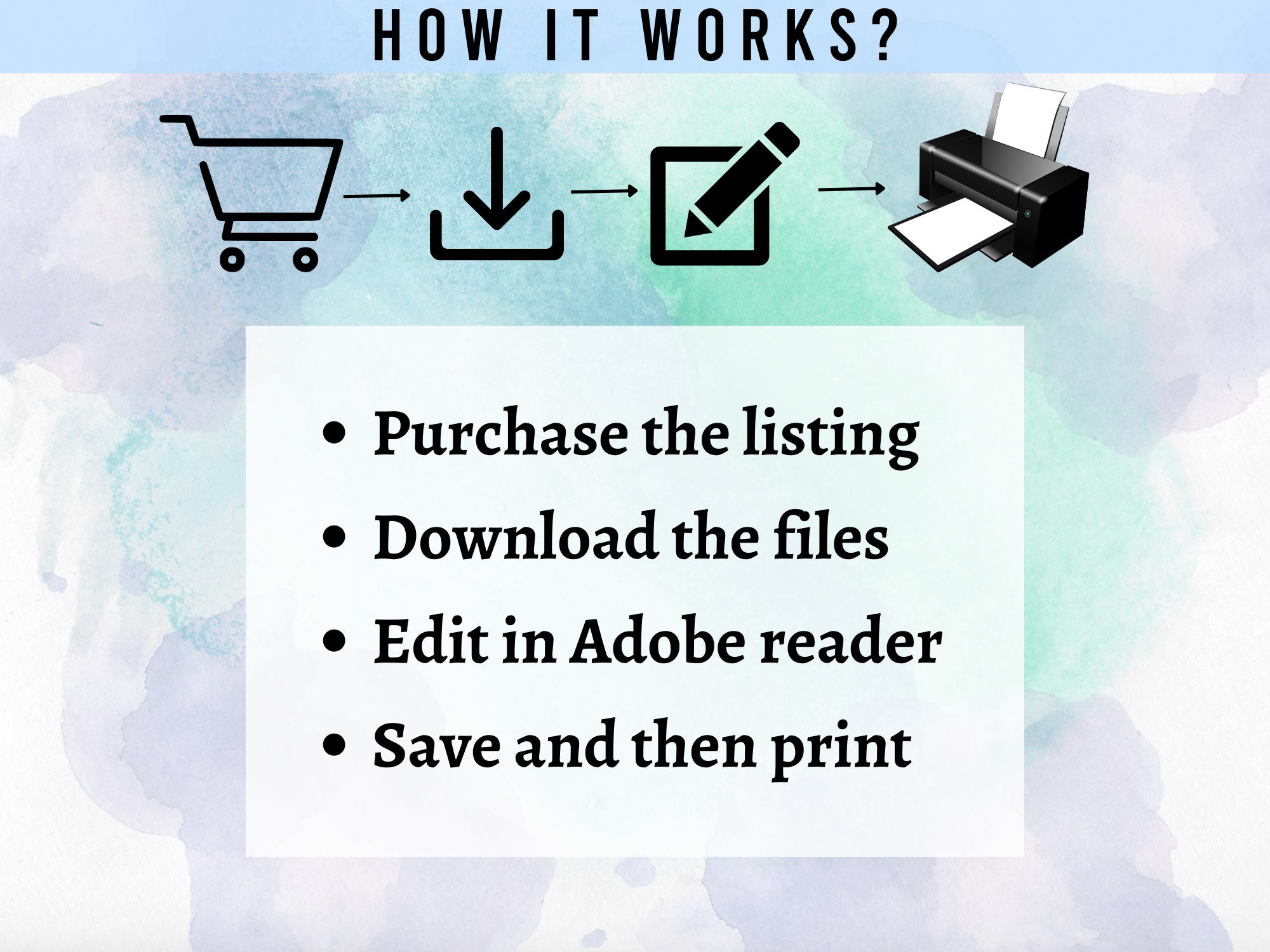 Blue ADHD Planner, ADHD Planner Adult Pdf, Adhd Digital Planner, ADHD ...