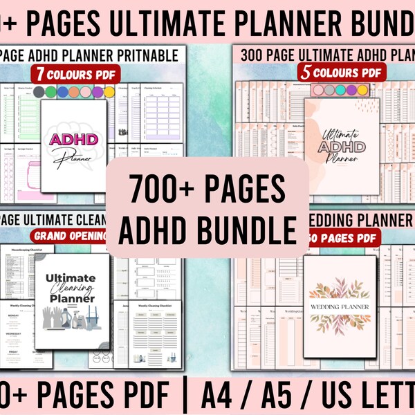 Editable Life Planner - Etsy