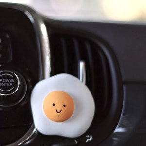 Fried Eggs Air Freshener Car Accessories Vent Clips Aroma Stone Perfume ...