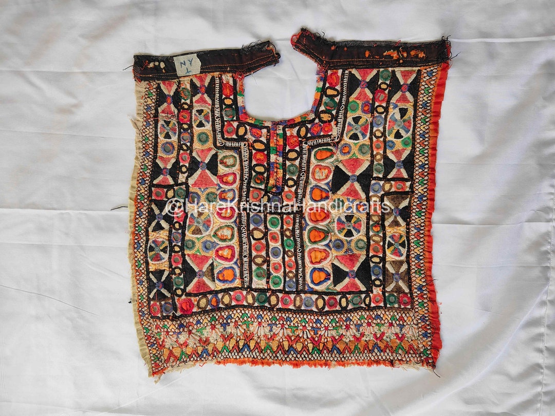 Neck Yoke Kutch Work, Neck Patches for Dress, Neckline Embroidery ...